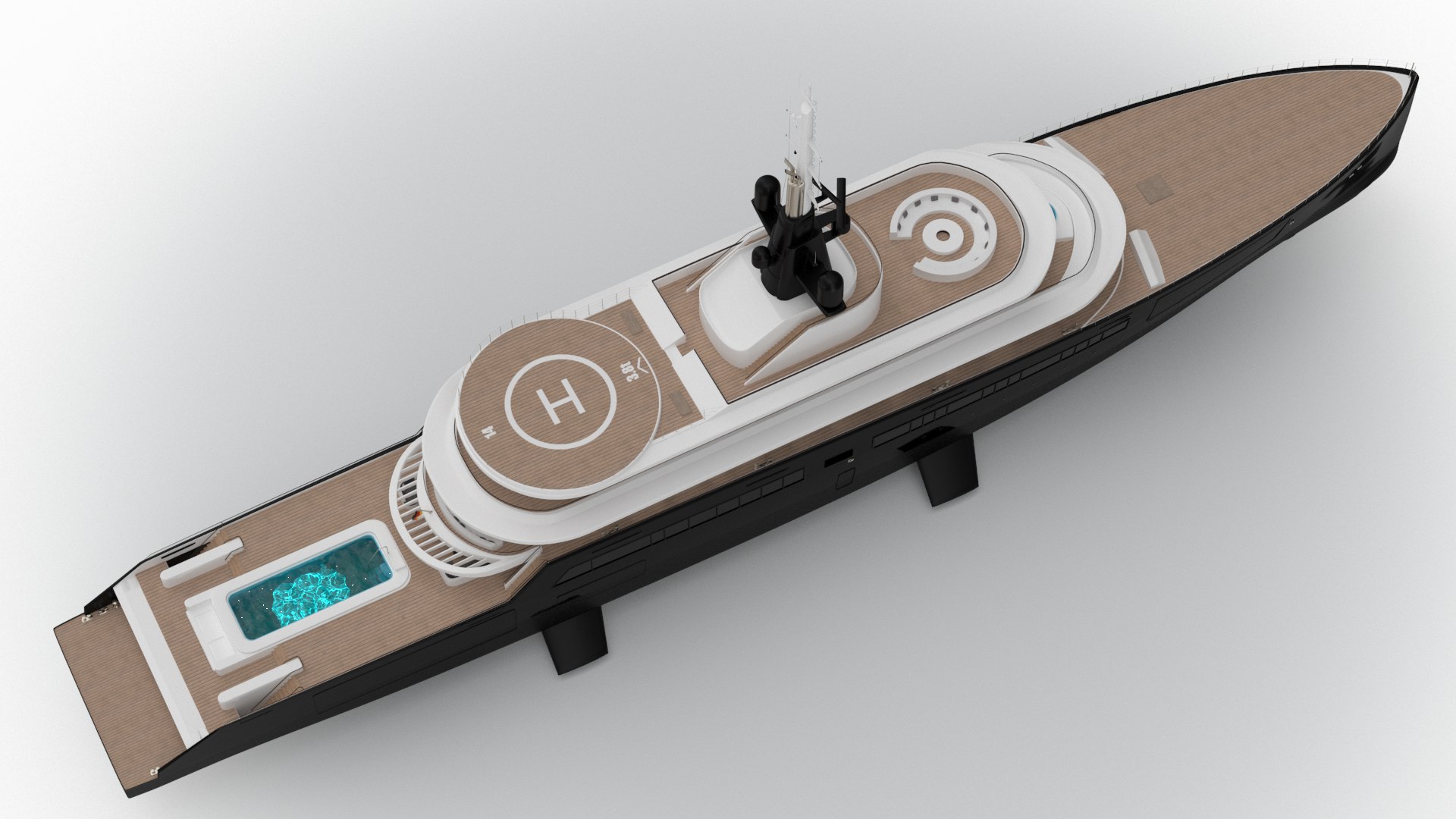 LivaO Superyacht 3D Model - TurboSquid 2348082