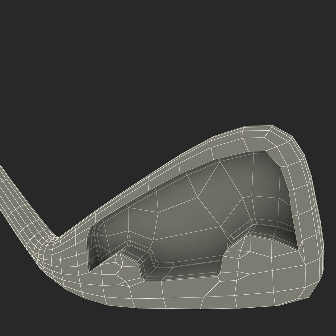 3d Model Golf Callaway X-20 Iron