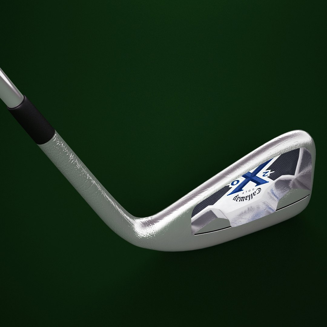 3d Model Golf Callaway X-20 Iron