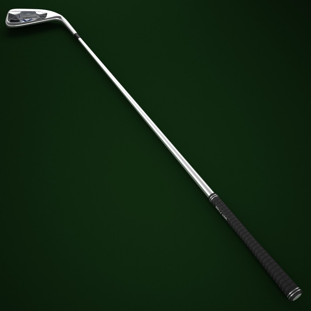 3d Model Golf Callaway X-20 Iron