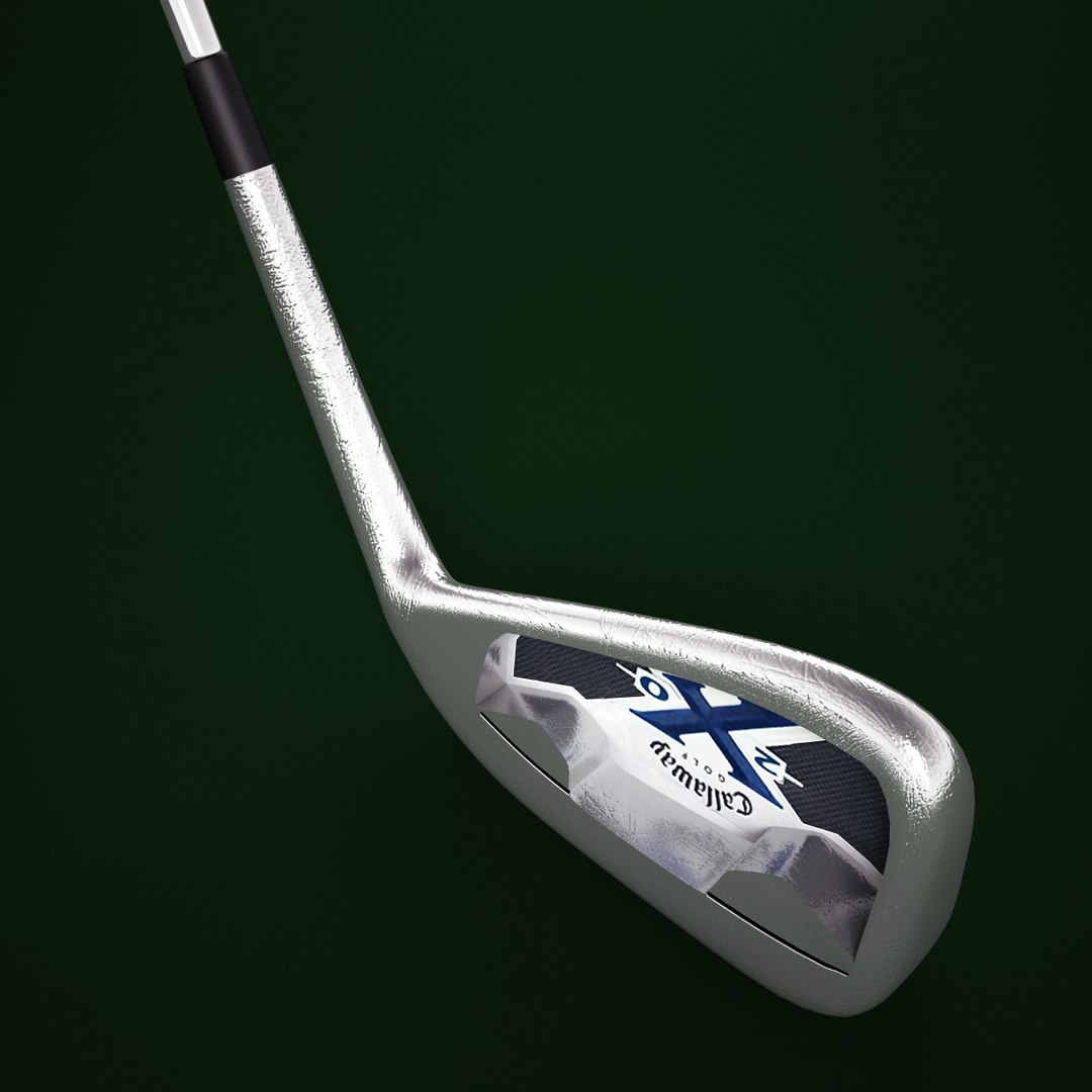 3d Model Golf Callaway X-20 Iron