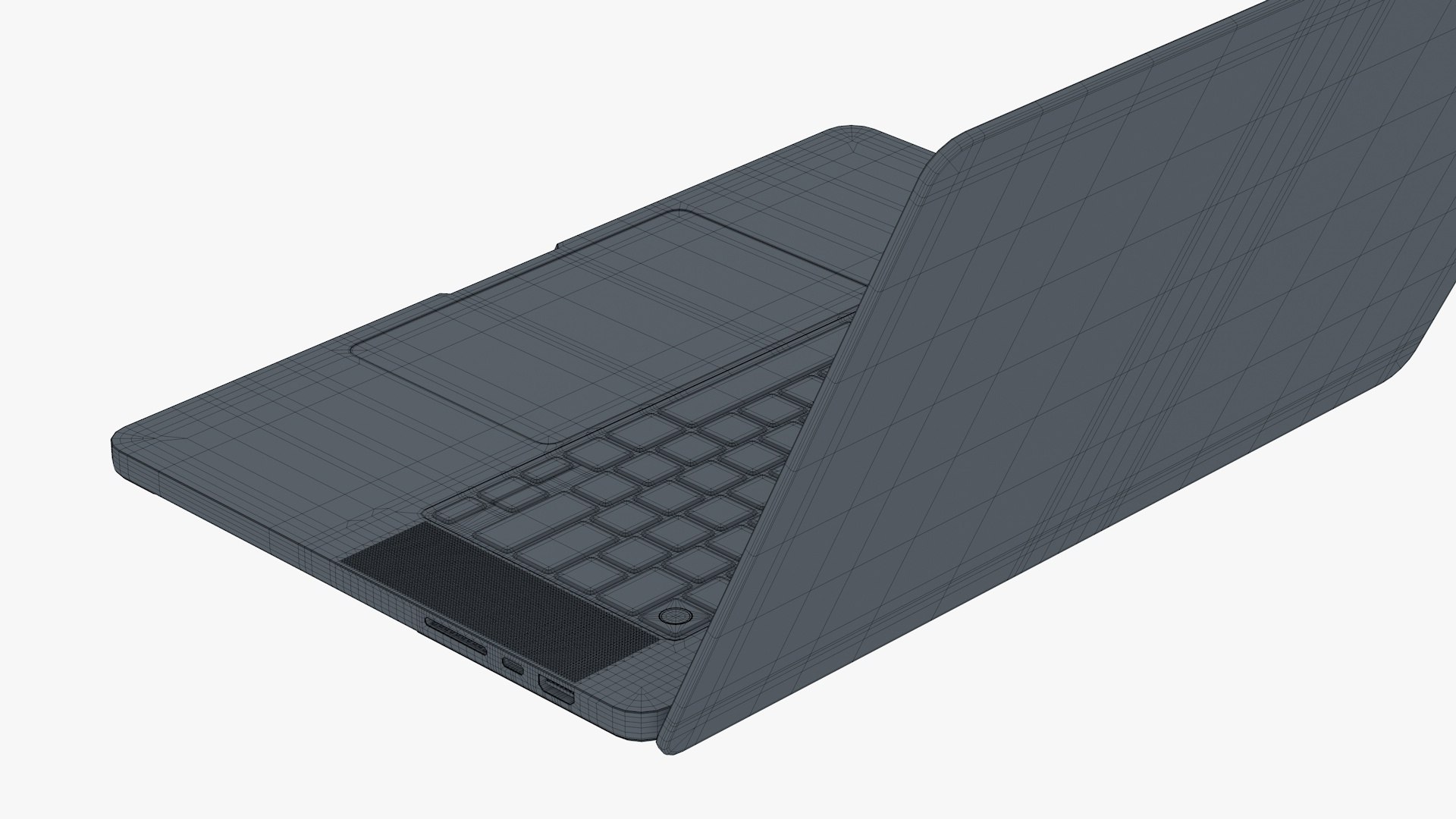 3D MacBook Pro M2 Silver model - TurboSquid 2021254