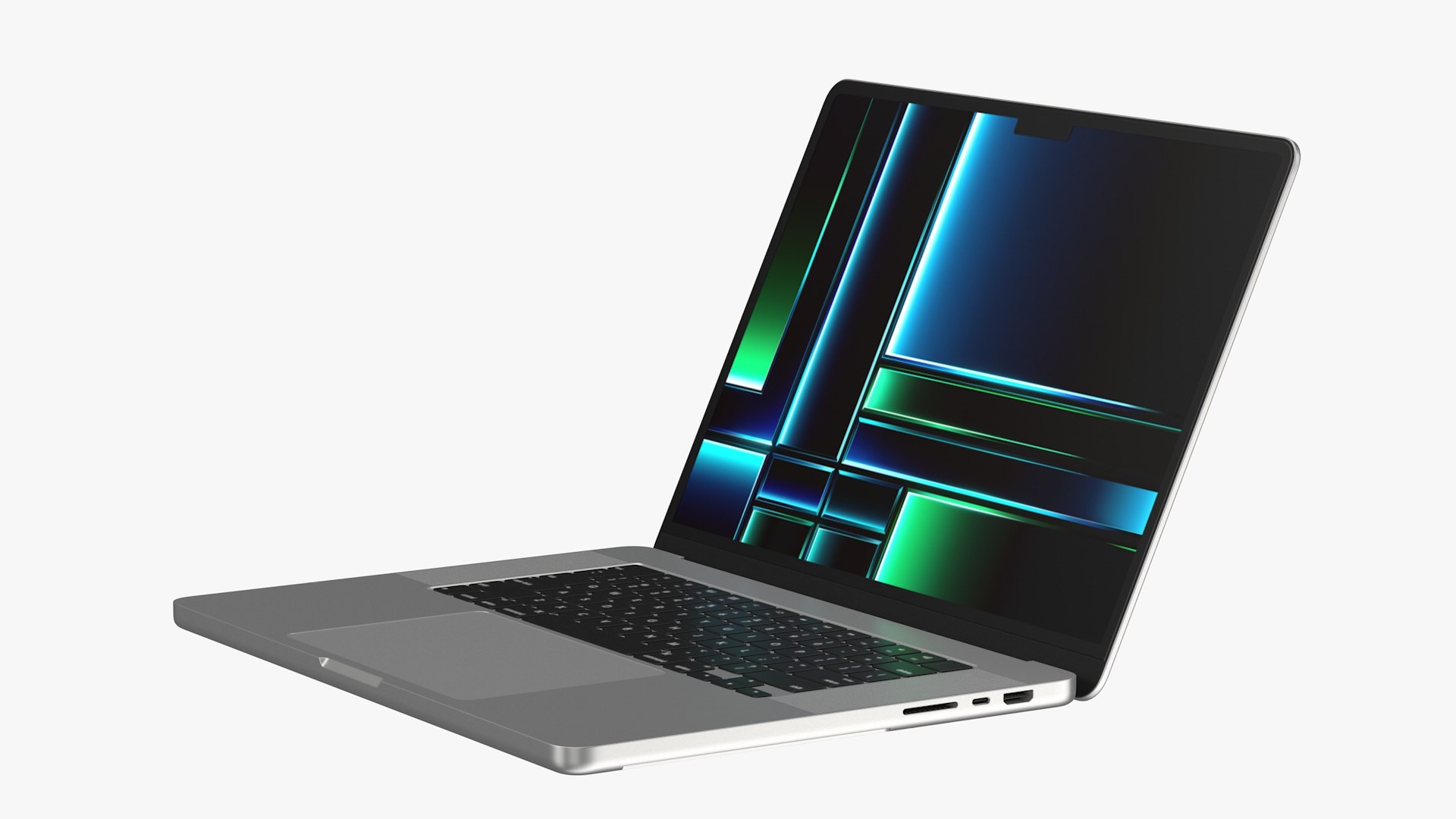 3D MacBook Pro M2 Silver model - TurboSquid 2021254