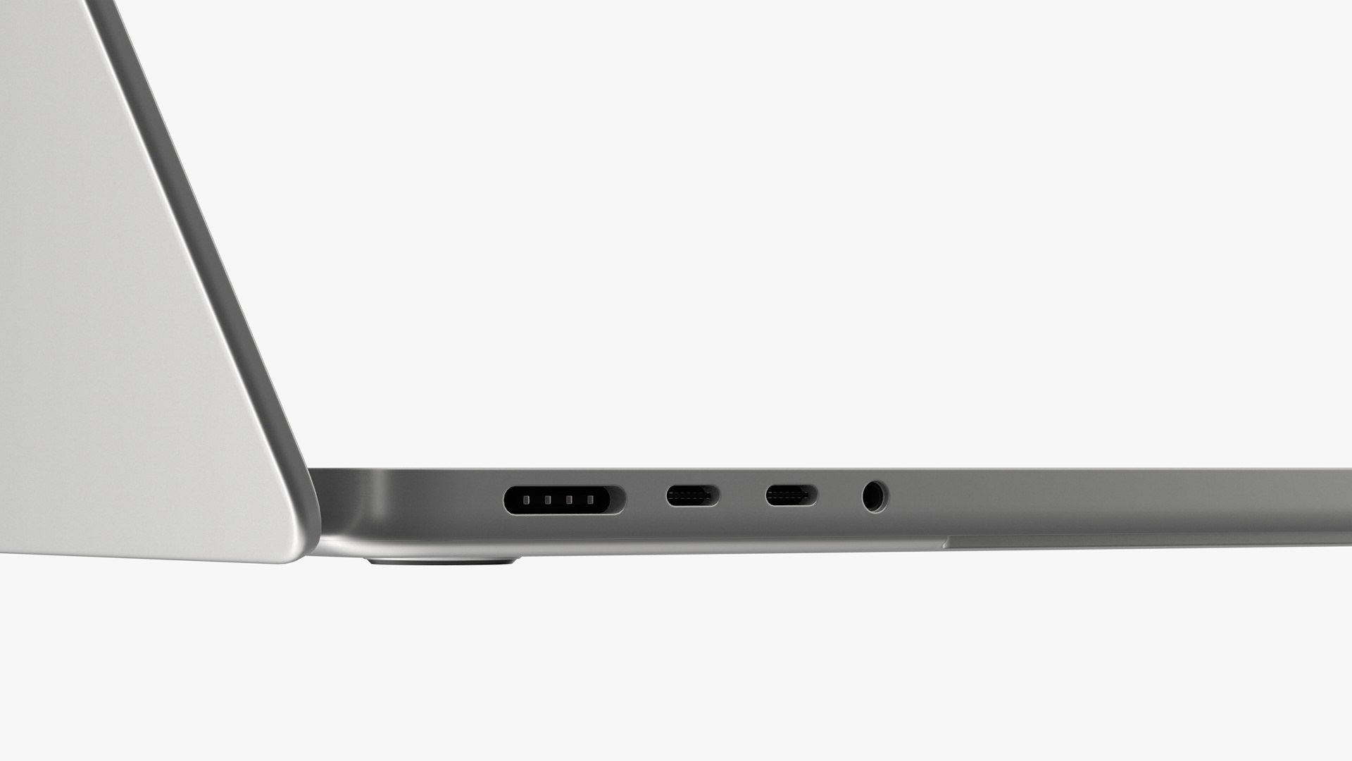 3D MacBook Pro M2 Silver model - TurboSquid 2021254