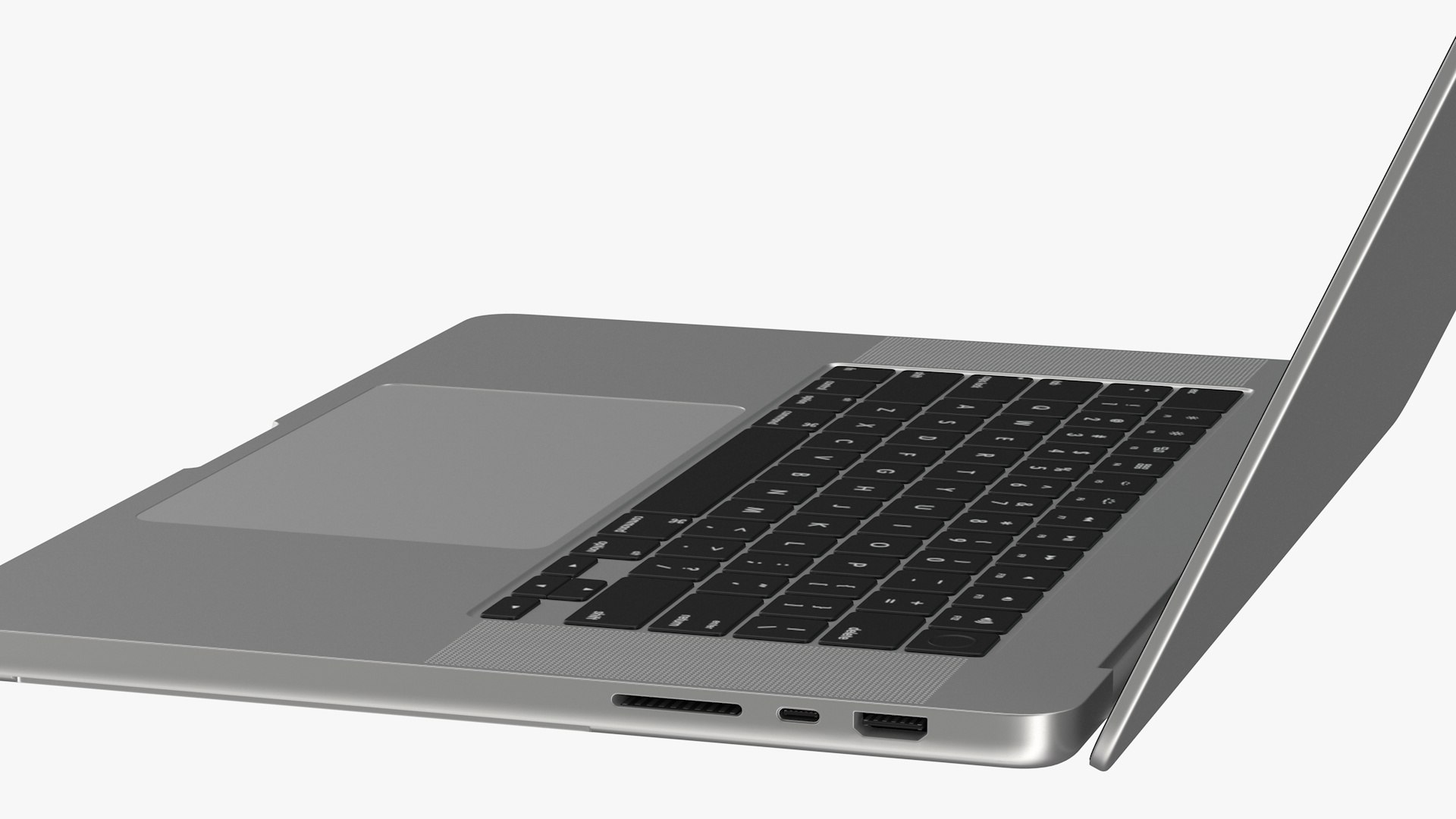 3D MacBook Pro M2 Silver model - TurboSquid 2021254