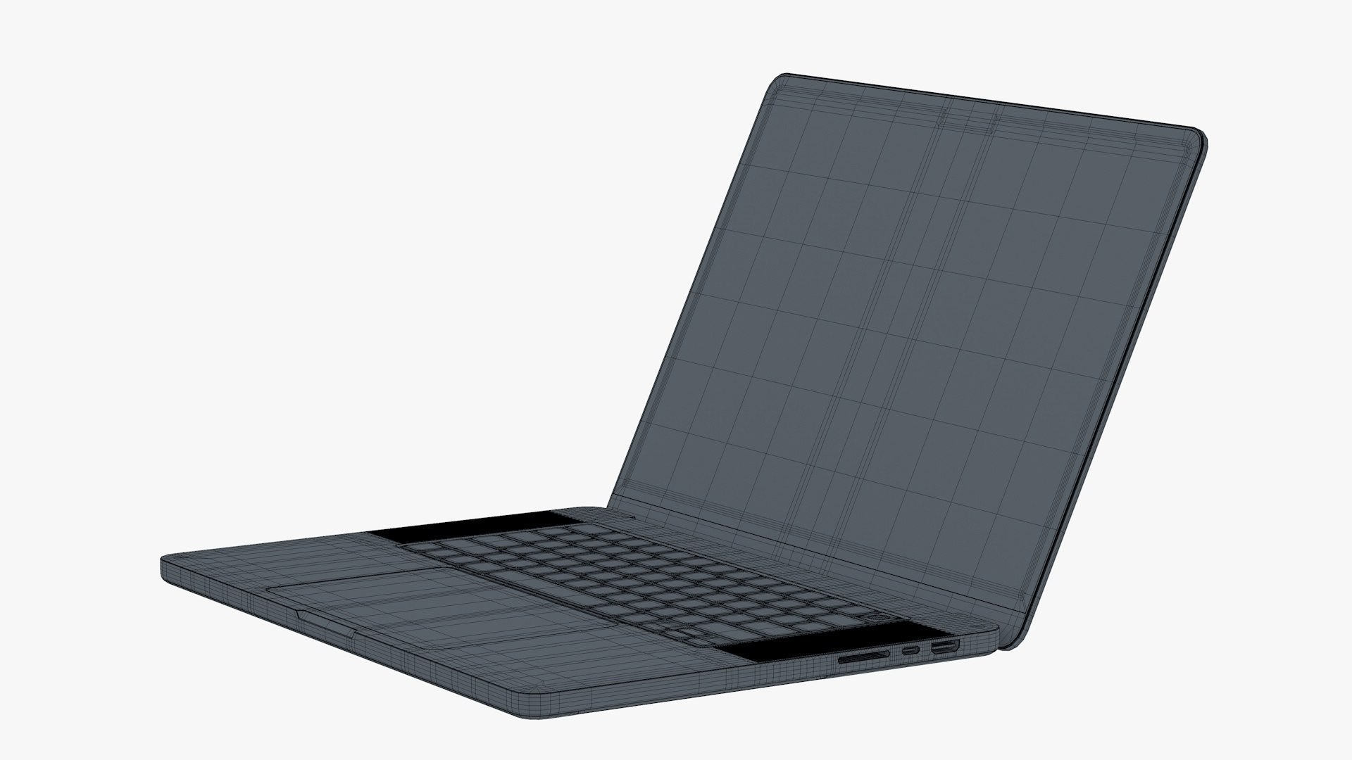 3D MacBook Pro M2 Silver model - TurboSquid 2021254