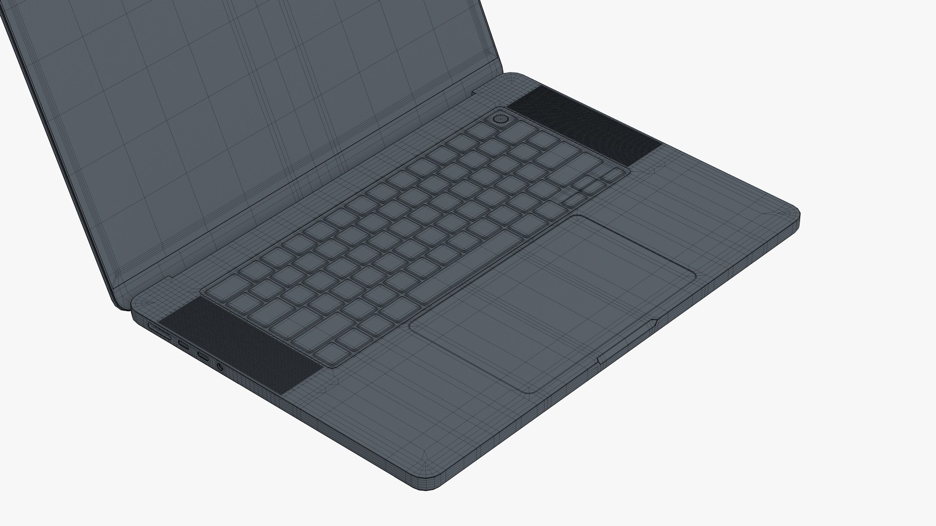 3D MacBook Pro M2 Silver model - TurboSquid 2021254