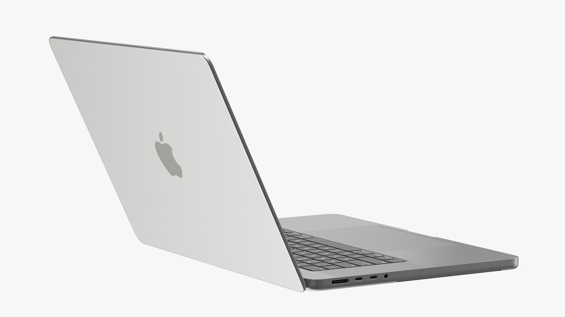 3D MacBook Pro M2 Silver model - TurboSquid 2021254