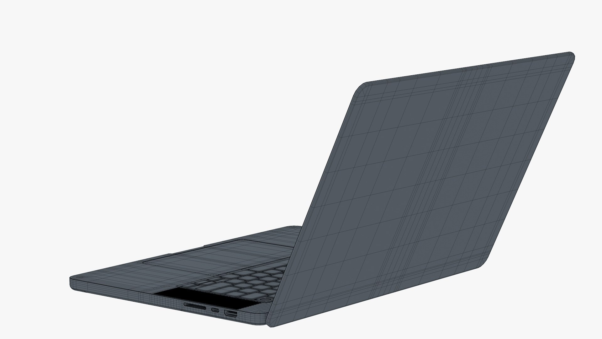 3D MacBook Pro M2 Silver model - TurboSquid 2021254