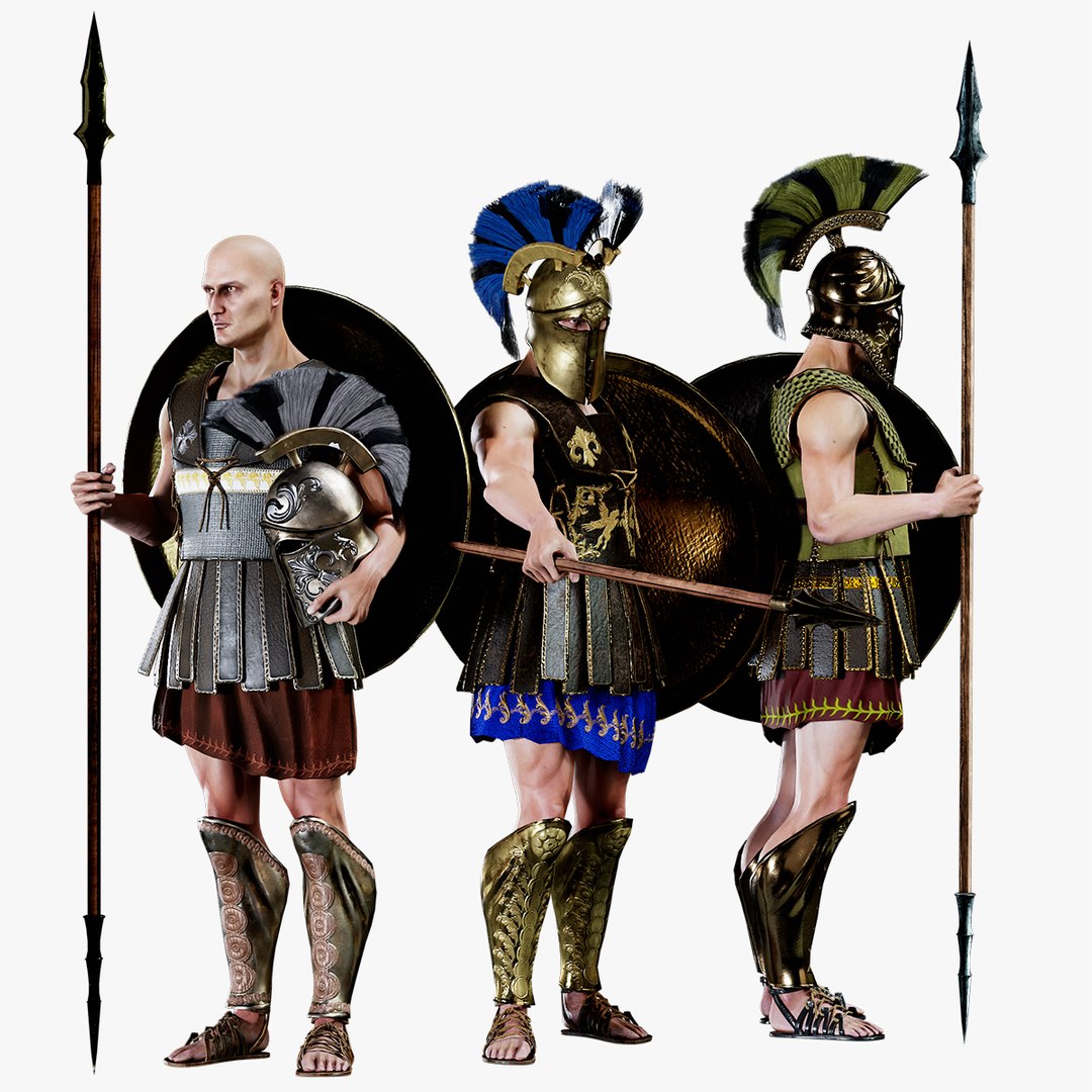 SPARTAN HOPLITE R COLLECTION Model - TurboSquid 2333941