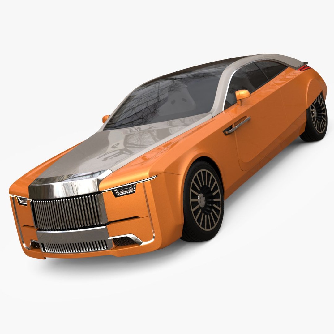 3D New Future Coupe Concept Design - TurboSquid 1720118