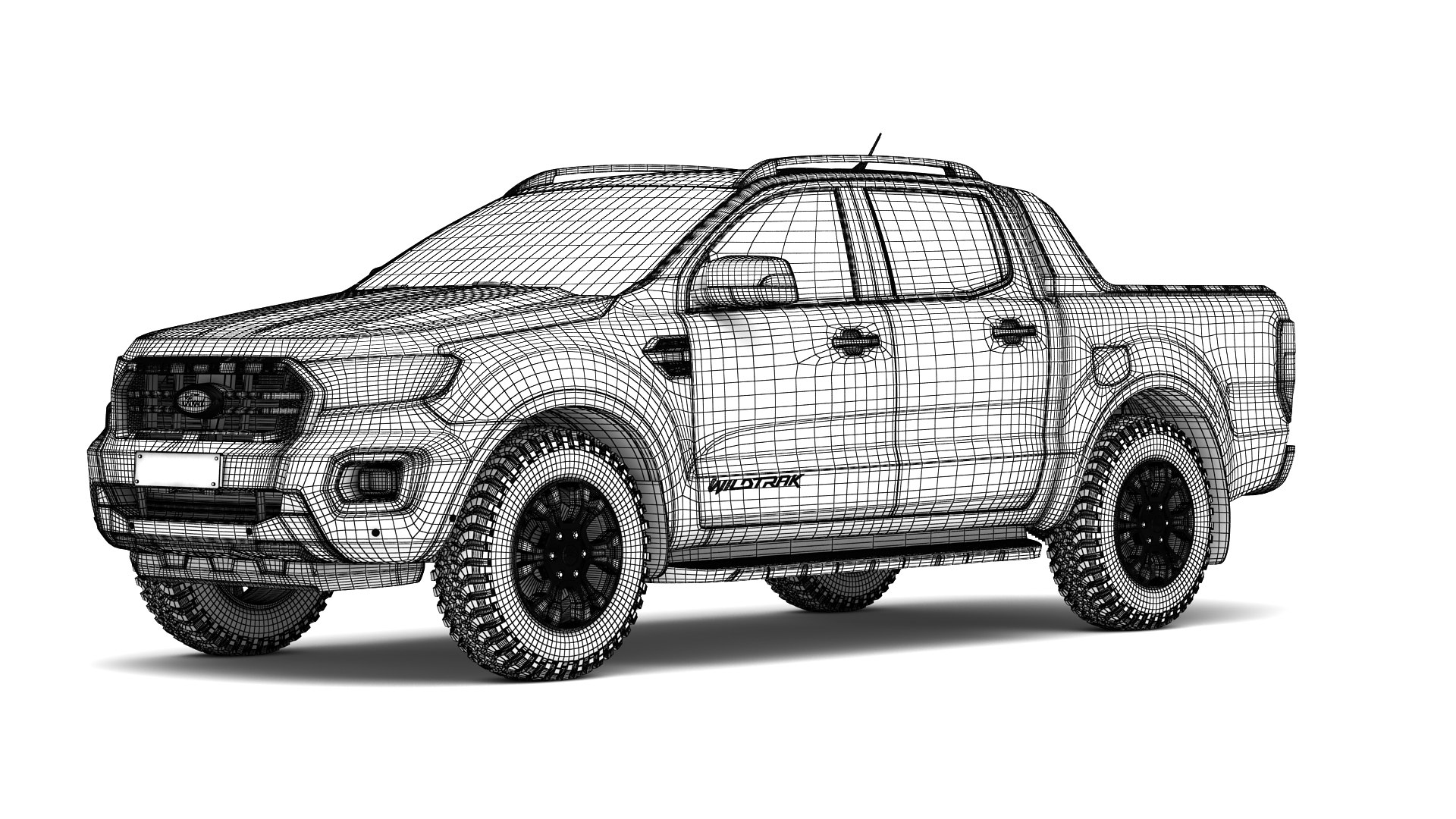 Ford Ranger Wildtrak 2021 3D Model - TurboSquid 1834858