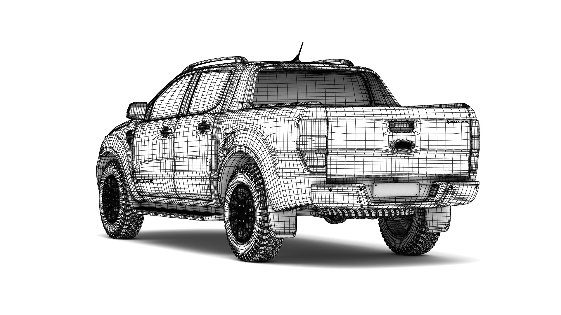 Ford Ranger Wildtrak 2021 3D Model - TurboSquid 1834858