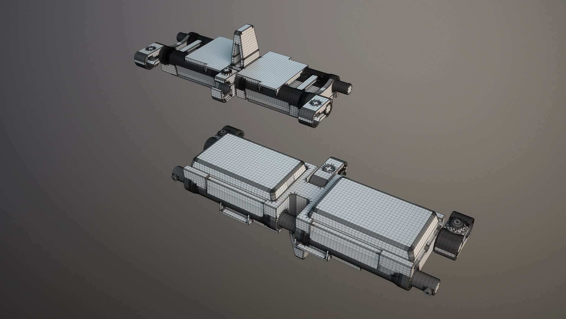 3D Model Leopard 2 Tank Tracks D570FT - TurboSquid 2137374