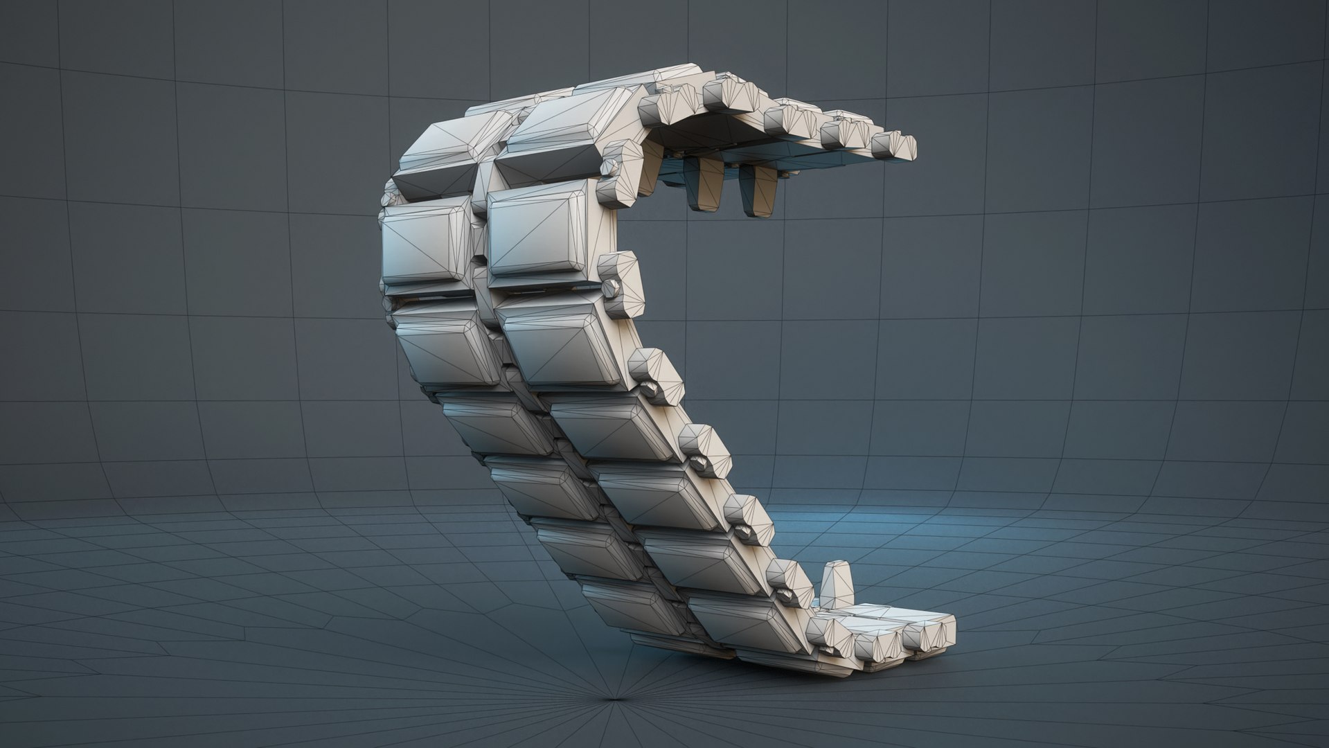 3D Model Leopard 2 Tank Tracks D570FT - TurboSquid 2137374