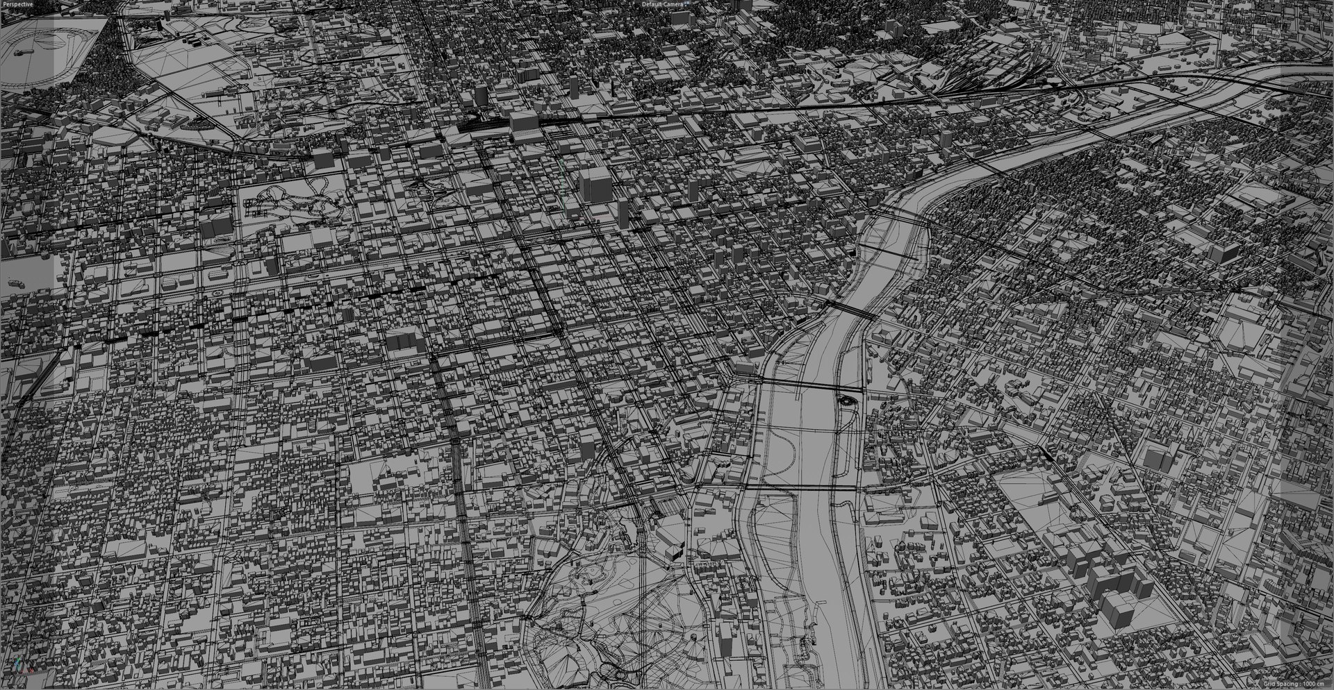 Sapporo Hokkaido Downtown Japan 3D Model - TurboSquid 1989765