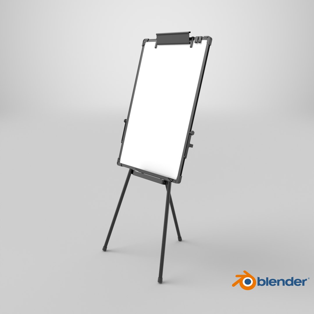 3D Model Whiteboard - TurboSquid 2385378