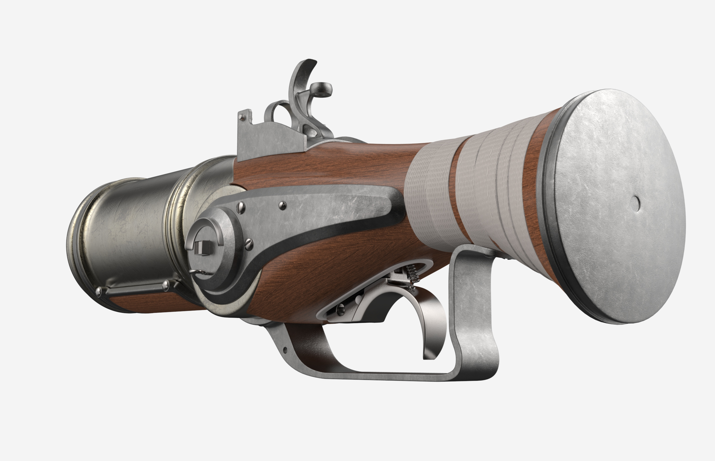 3D musket mini model - TurboSquid 1626323