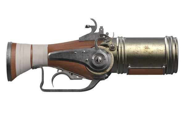 3D musket mini model - TurboSquid 1626323
