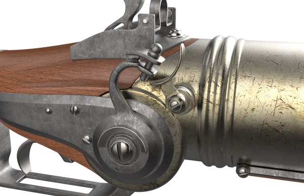 3D musket mini model - TurboSquid 1626323