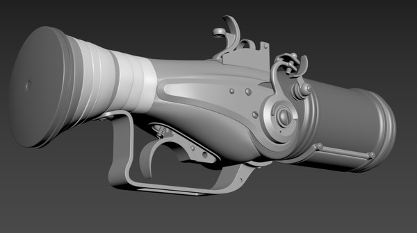 3D musket mini model - TurboSquid 1626323