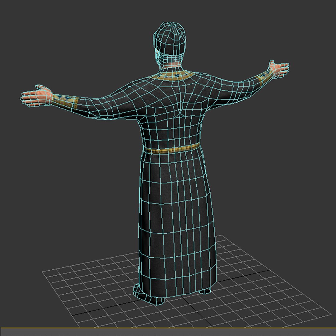 3d Model Priest