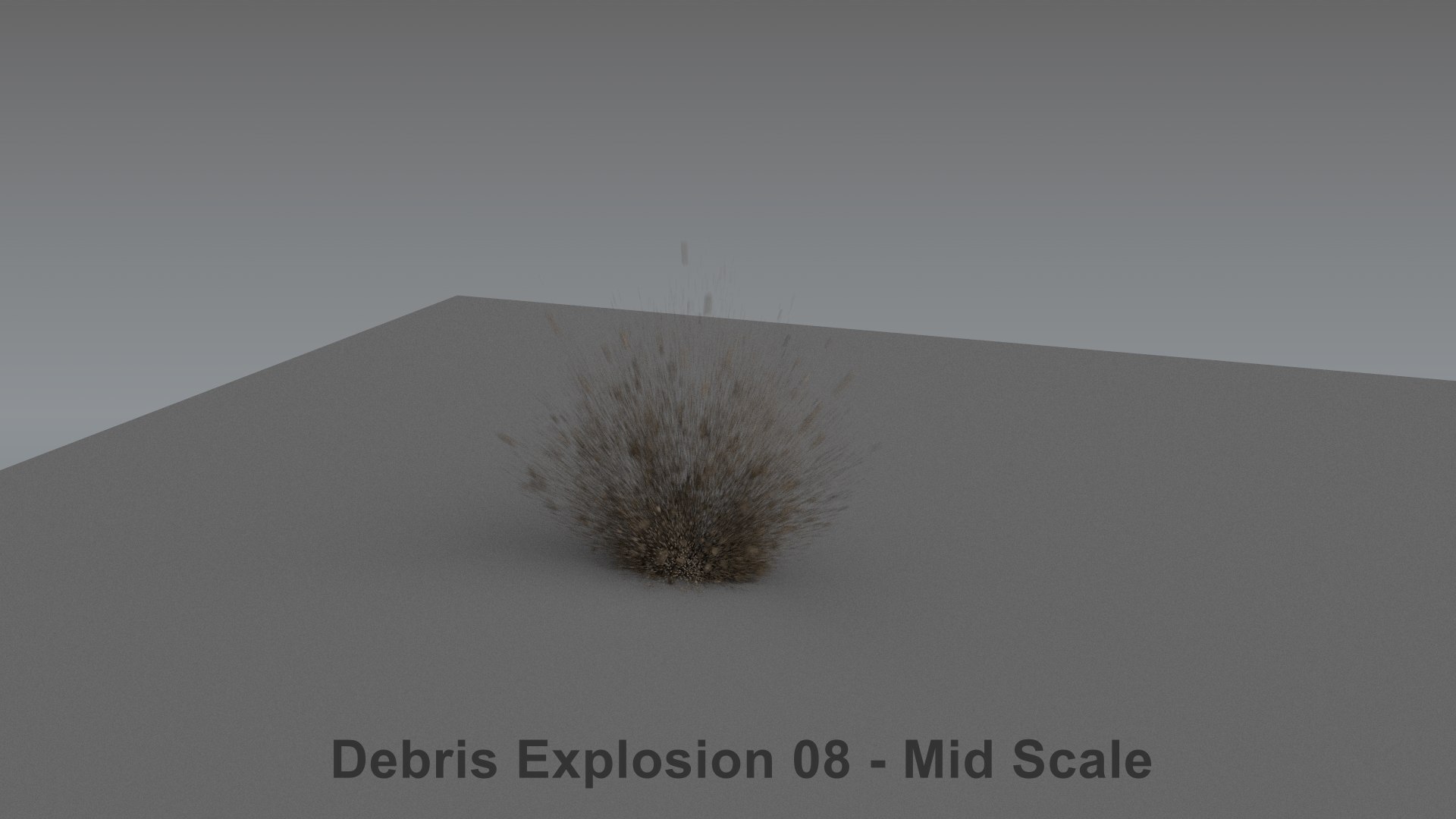 Debris Explosions PACK 2 3D Model - TurboSquid 1822549