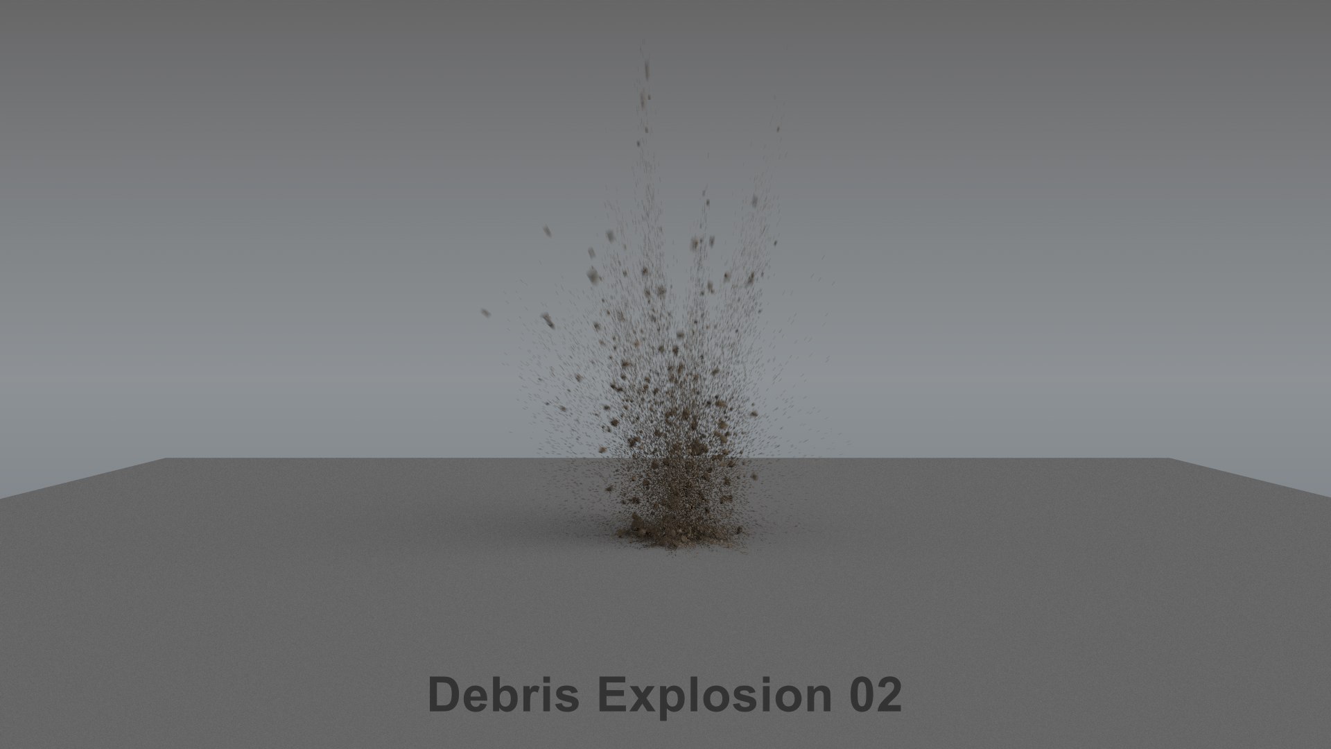 Debris Explosions PACK 2 3D Model - TurboSquid 1822549