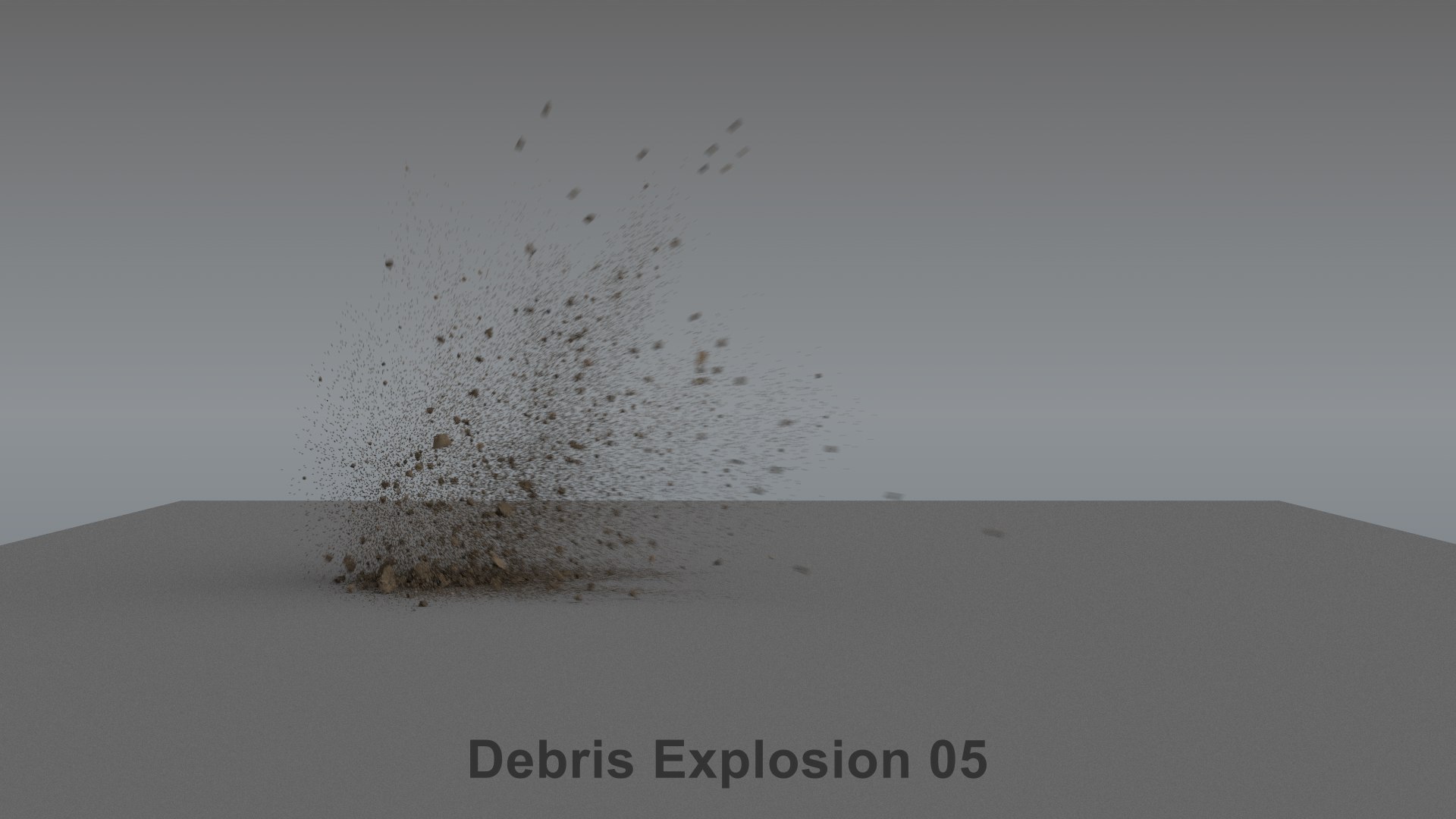 Debris Explosions PACK 2 3D model - TurboSquid 1822549