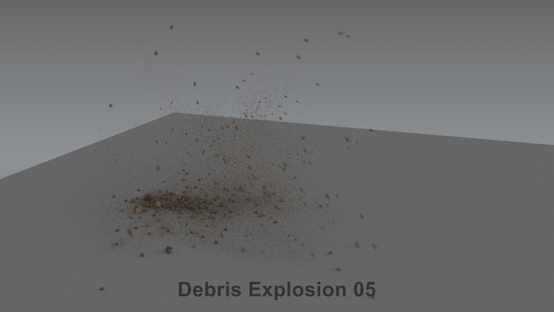 Debris Explosions PACK 2 3D model - TurboSquid 1822549