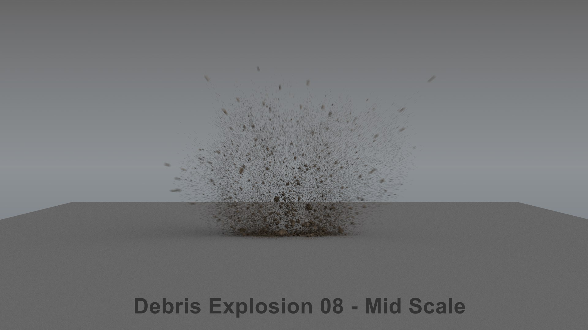 Debris Explosions PACK 2 3D Model - TurboSquid 1822549