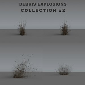 Explosion model - TurboSquid 1683430