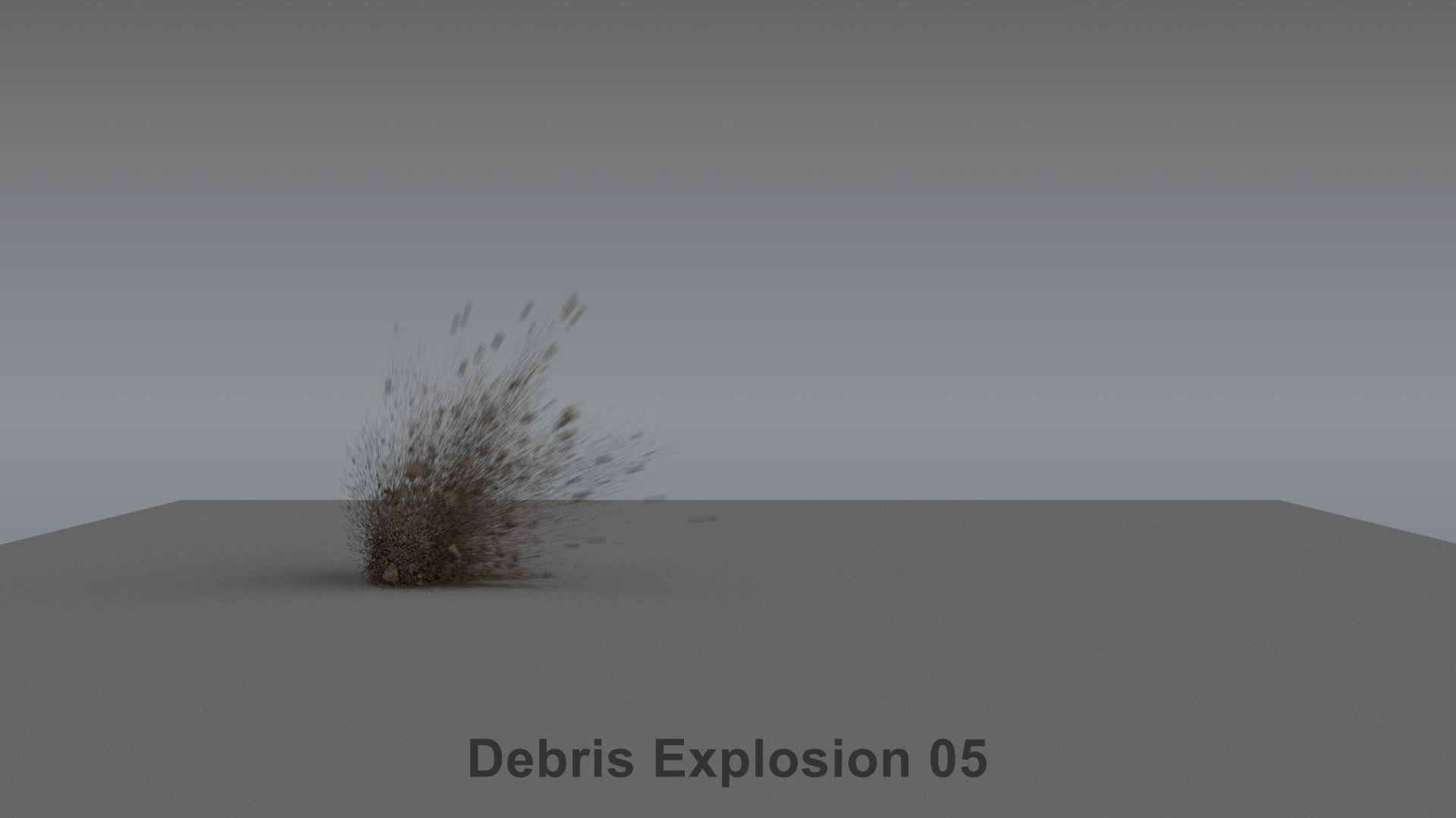 Debris Explosions PACK 2 3D model - TurboSquid 1822549