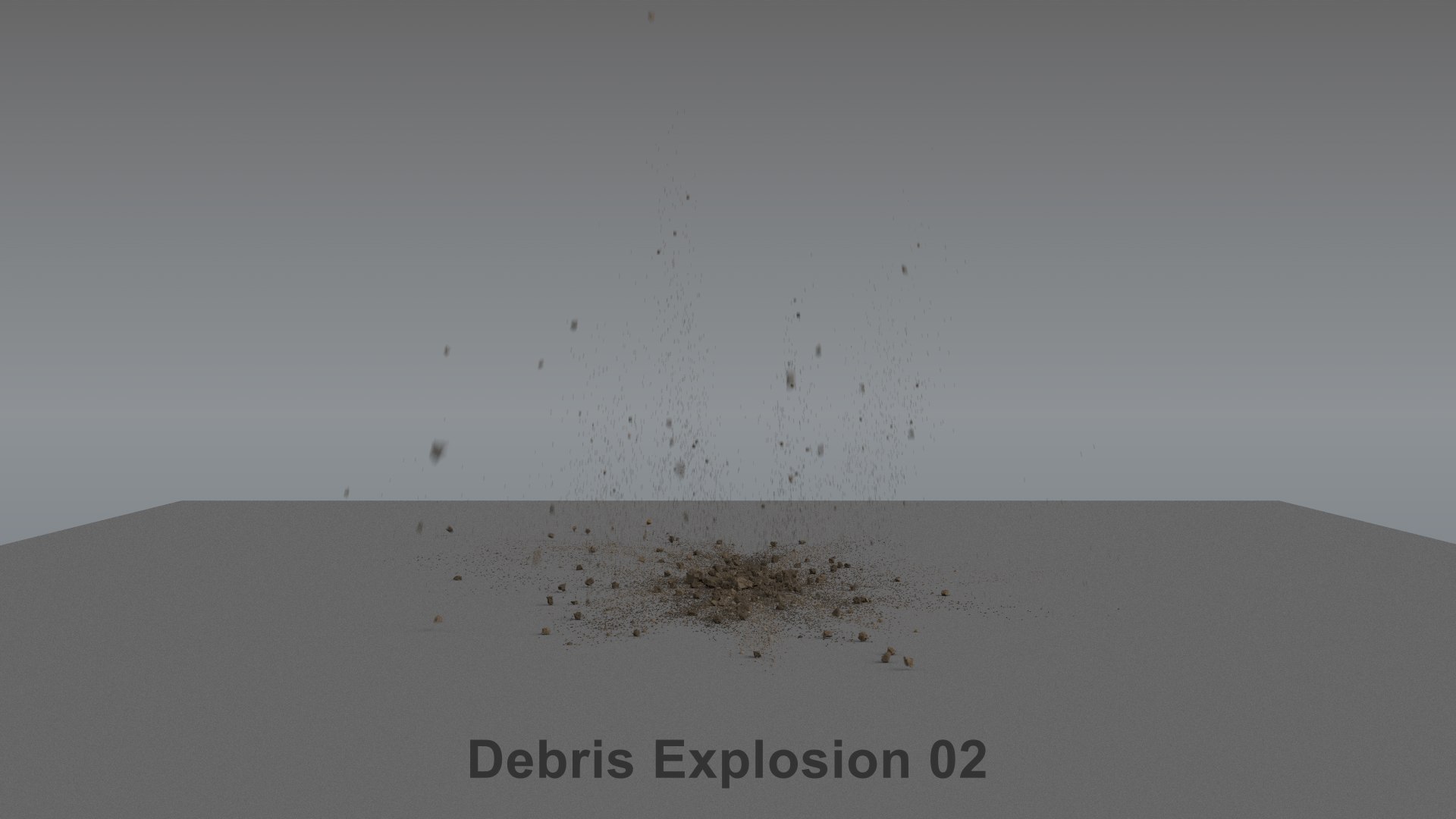 Debris Explosions PACK 2 3D model - TurboSquid 1822549