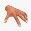 3ds Max Hand Rigged Poses Skin