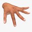 3ds Max Hand Rigged Poses Skin