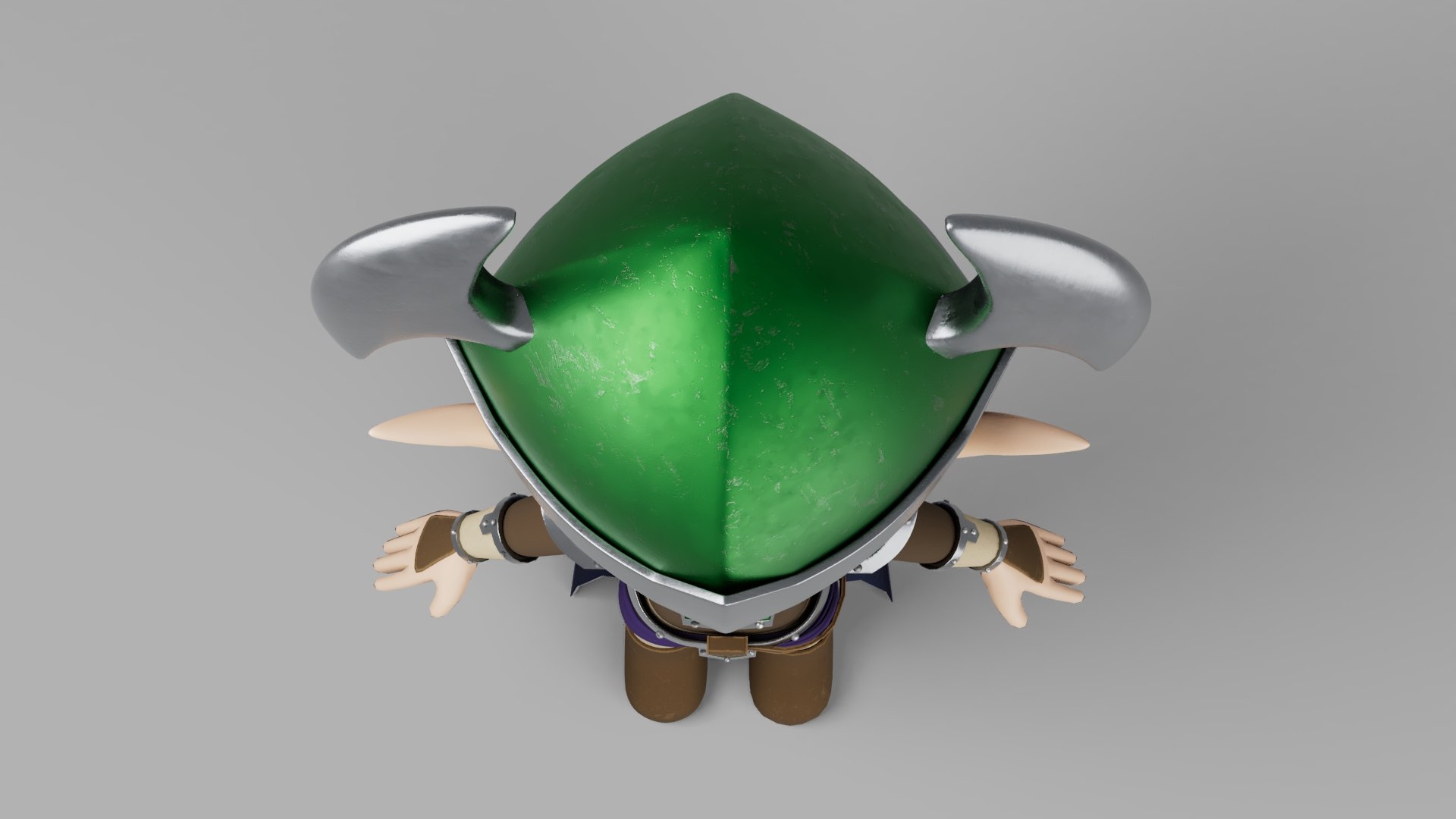 3D Celtic Guardian Chibi Yugioh - TurboSquid 2348671
