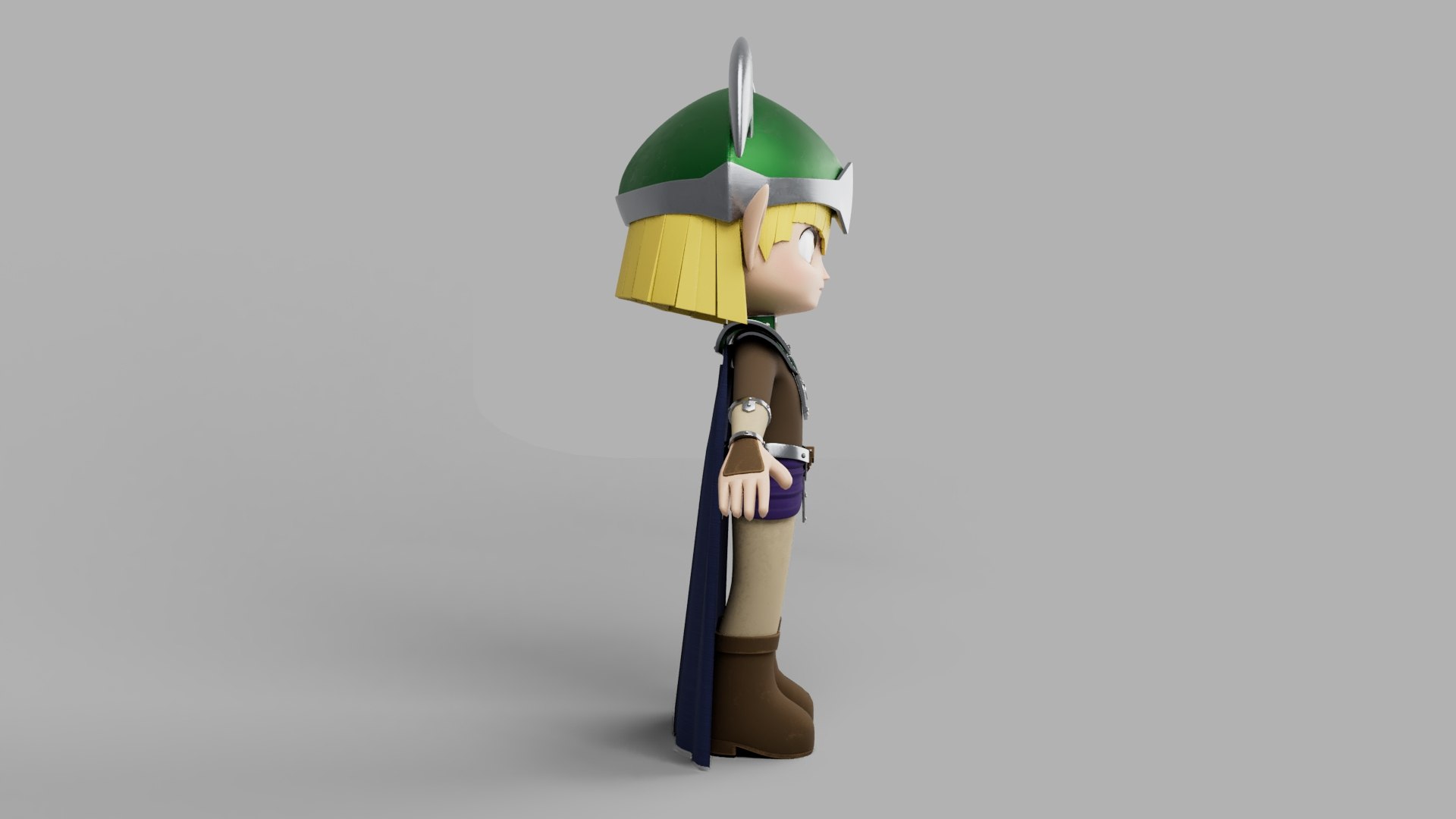 3D Celtic Guardian Chibi Yugioh - TurboSquid 2348671