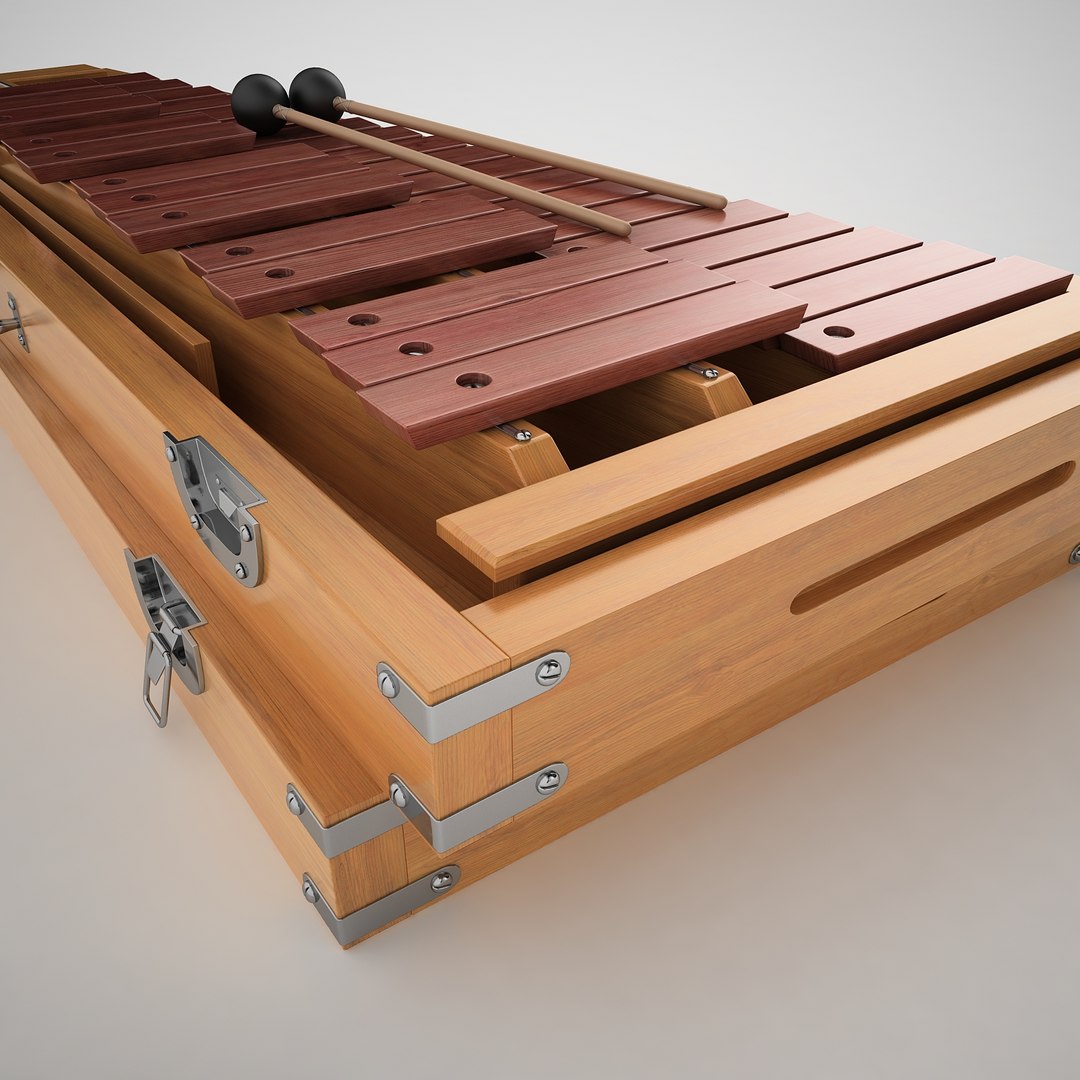 3d xylophone model