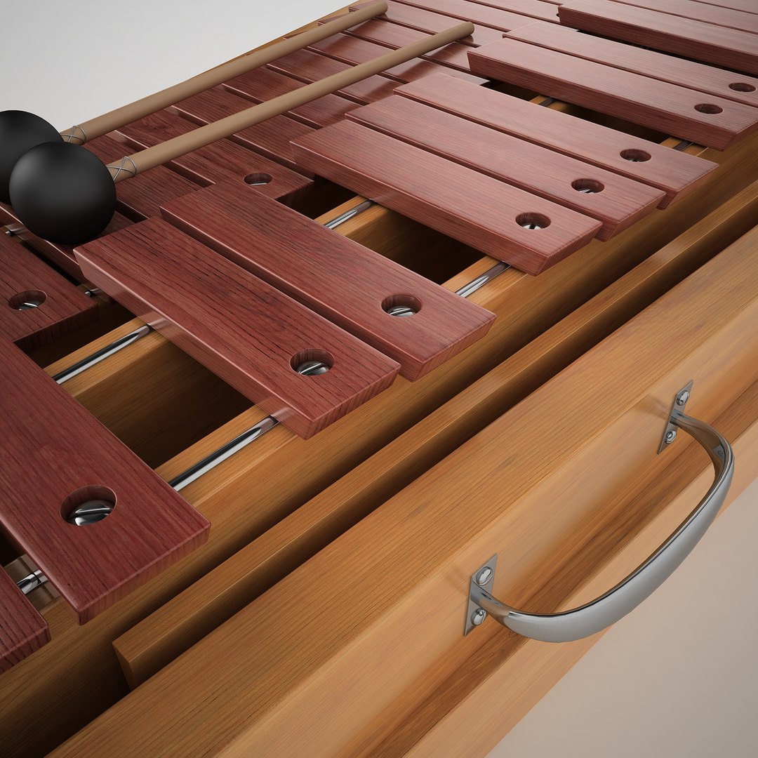3d xylophone model