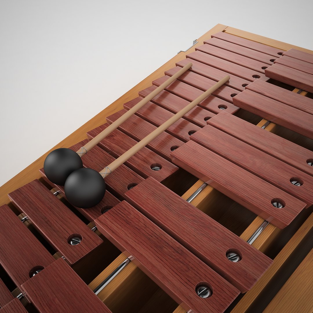 3d xylophone model