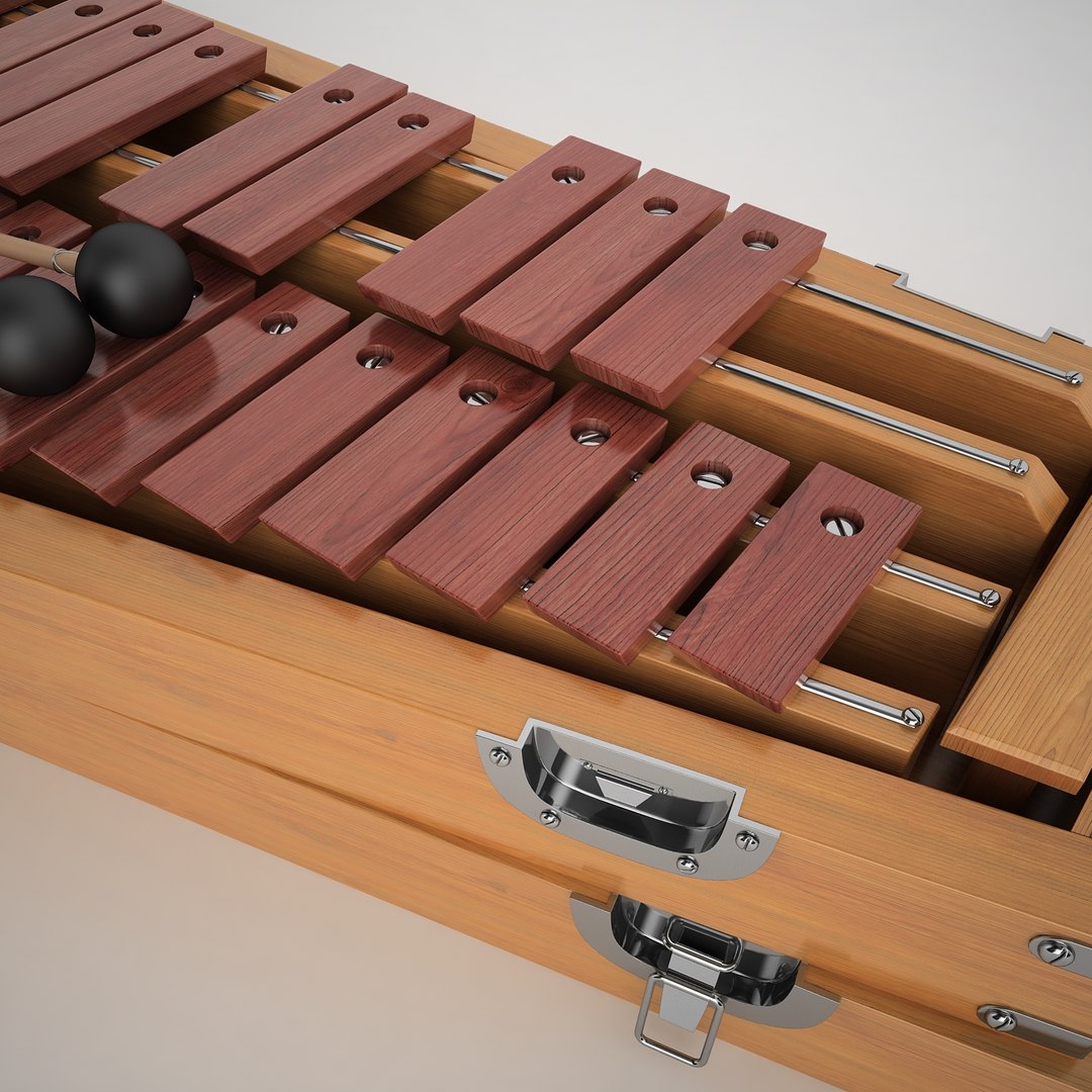 3d xylophone model