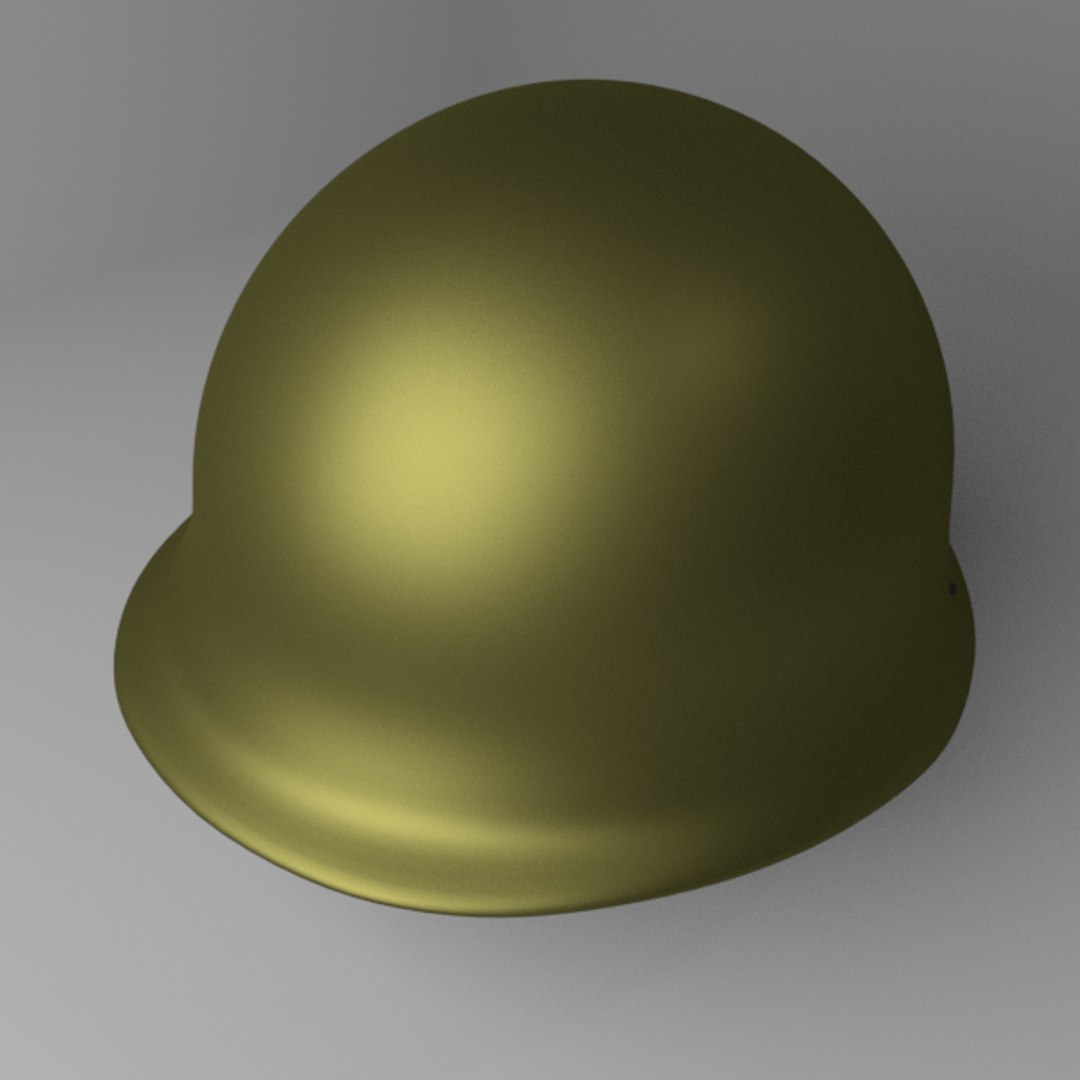 3D M1 Helmet Model - TurboSquid 1594975