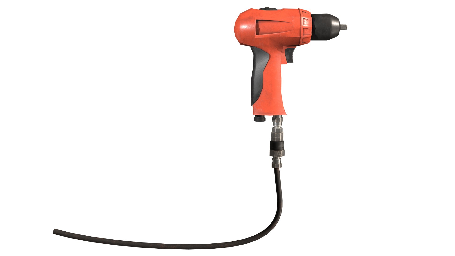 Air Pressure Gun 3D Model - TurboSquid 2127674