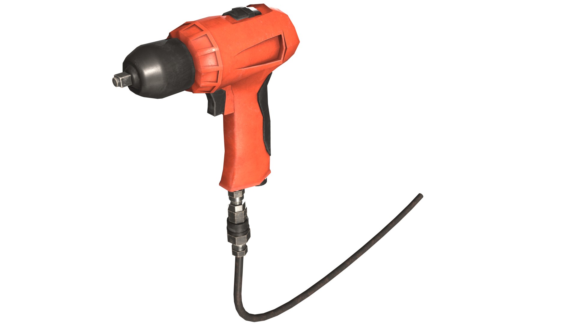 Air Pressure Gun 3D Model - TurboSquid 2127674