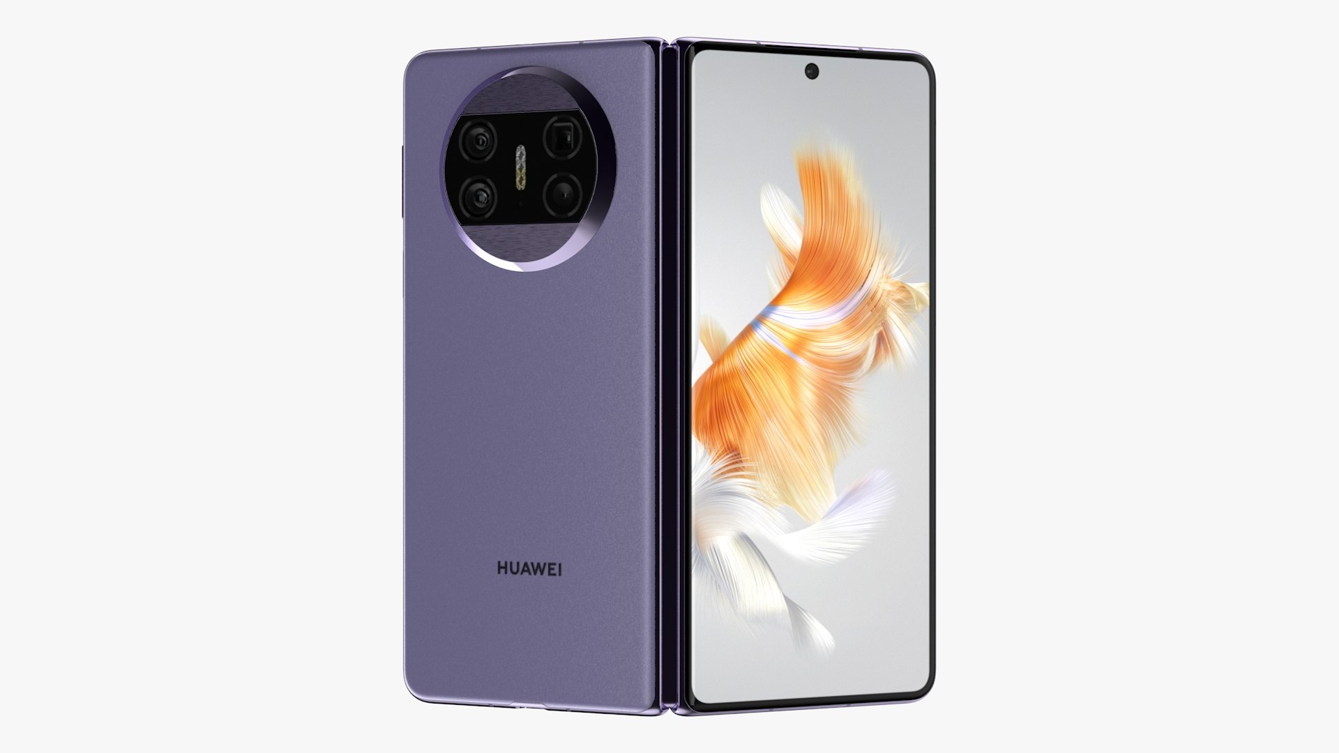 3D Huawei Mate X3 Violet - TurboSquid 2055717