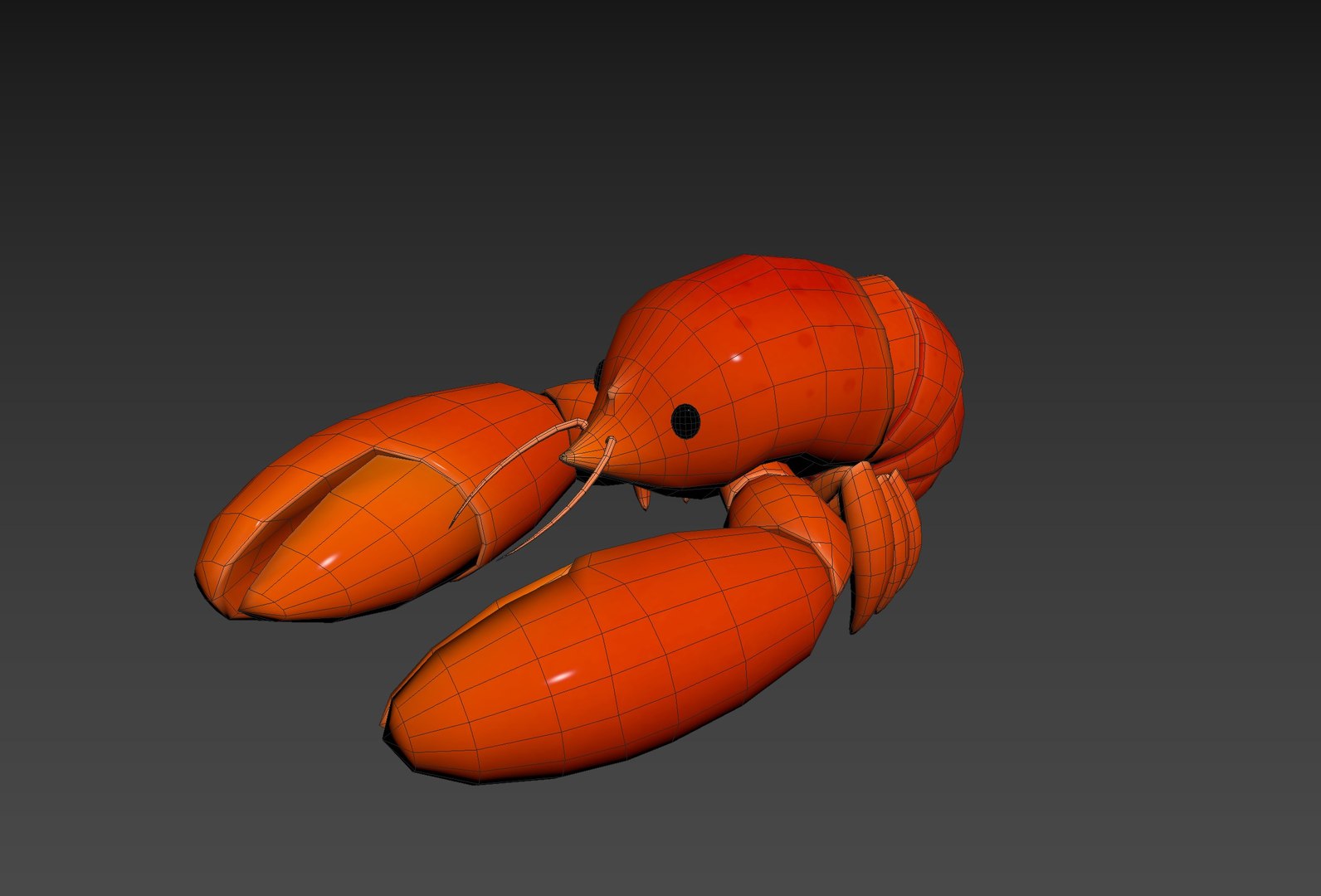 3D Character302 Crayfish - TurboSquid 2212301