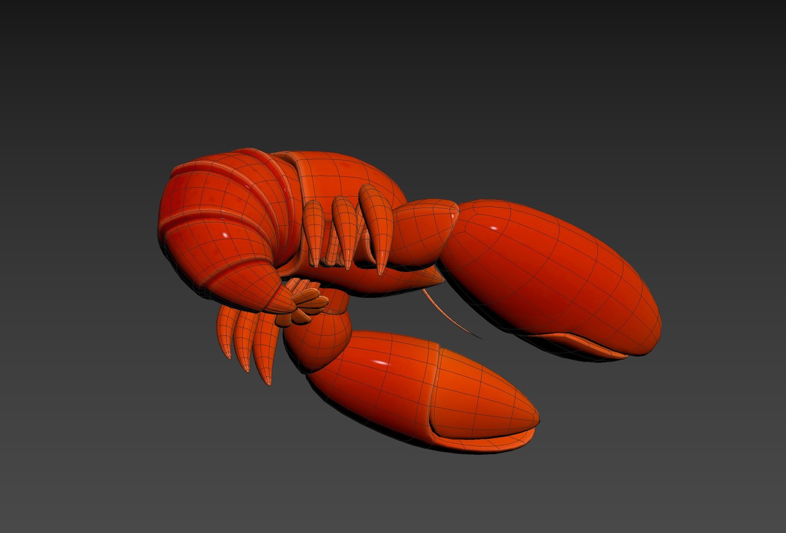 3D Character302 Crayfish - TurboSquid 2212301