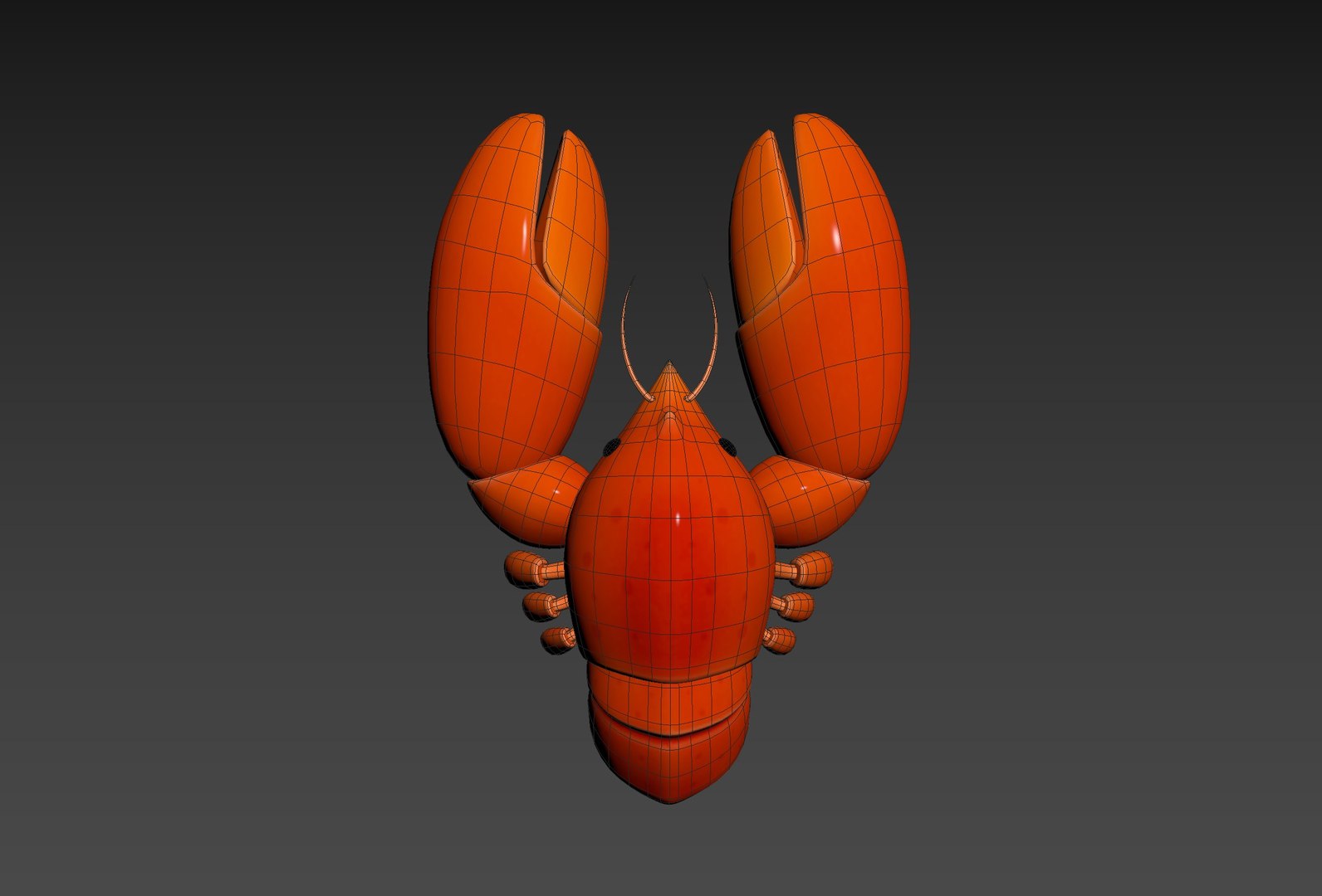 3D Character302 Crayfish - TurboSquid 2212301