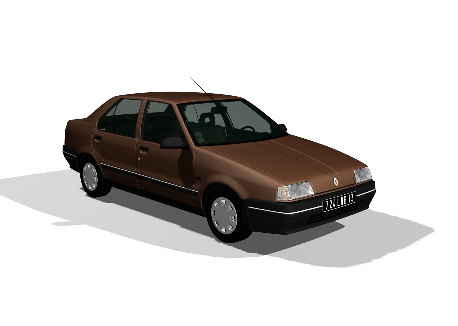 3D model Renault 19 Chamade GTS 1989 - TurboSquid 2068843
